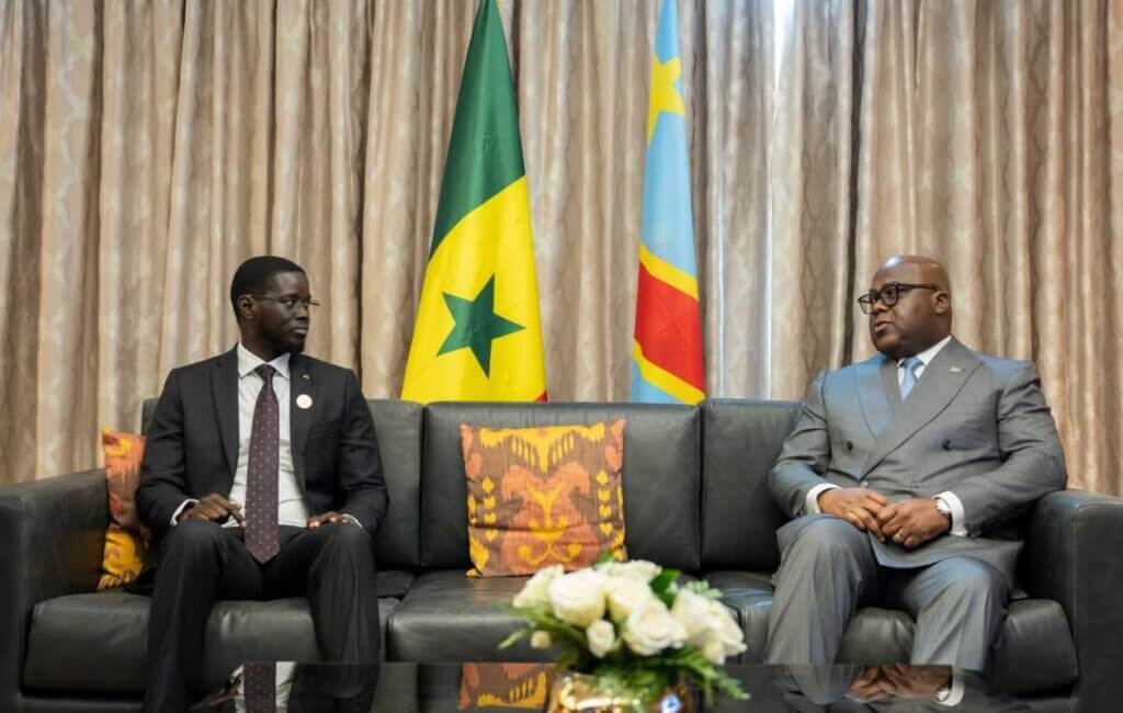 Diomaye Faye et Félix Tshisekedi renforcent la coopération entre le Sénégal et la RDC à Luanda ...